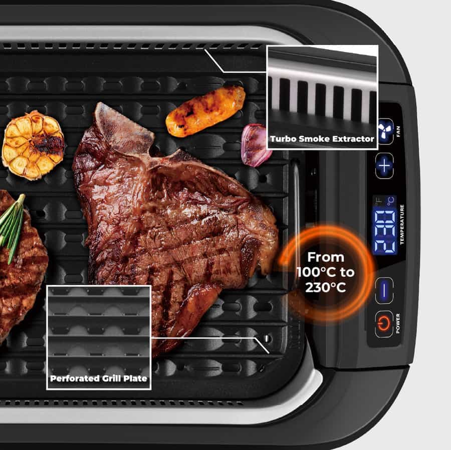 Digital Smokeless BBQ Grill Pro