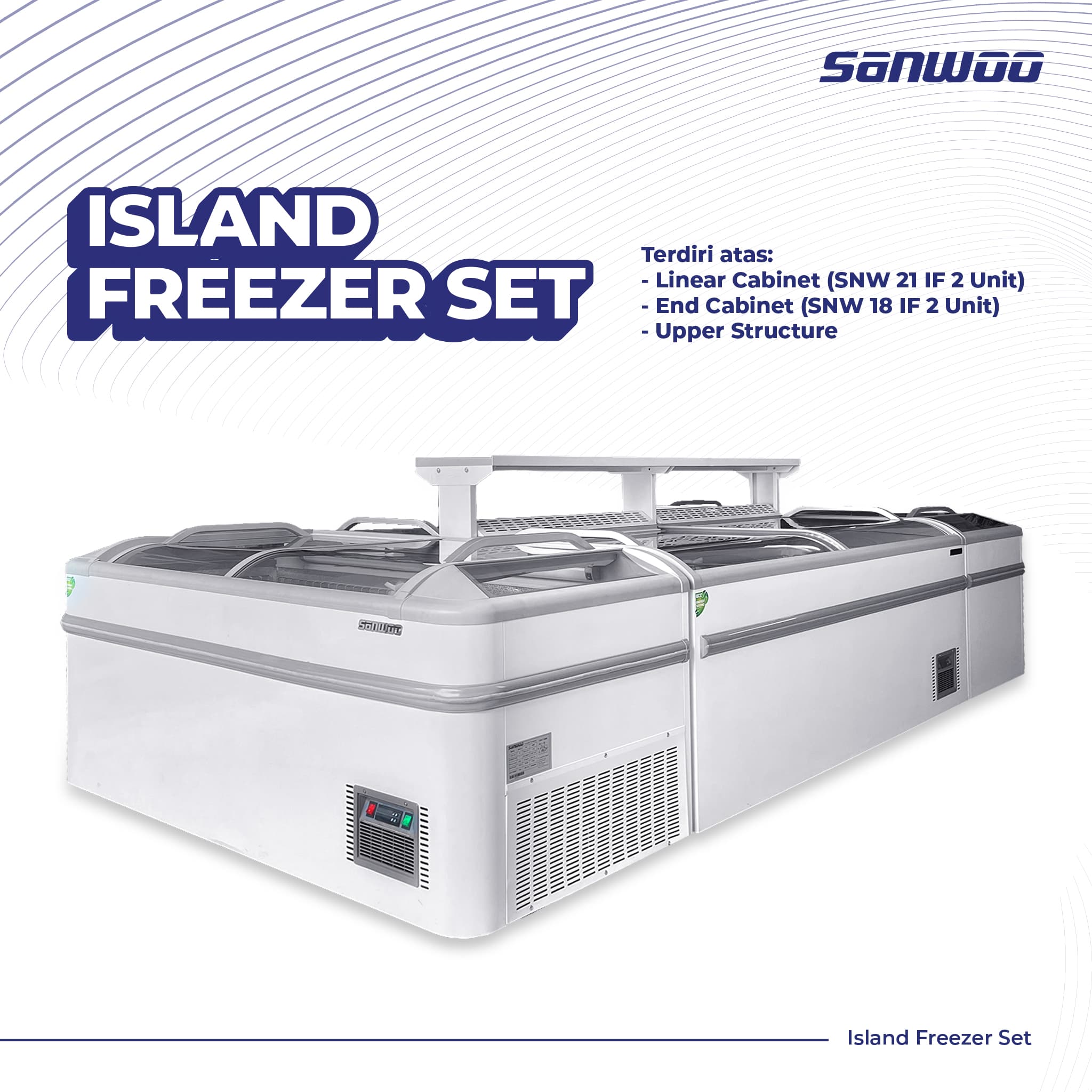Island Freezer Set